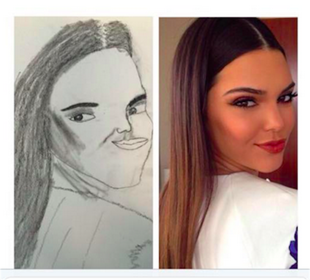 Horrible Drawings Of Famous People